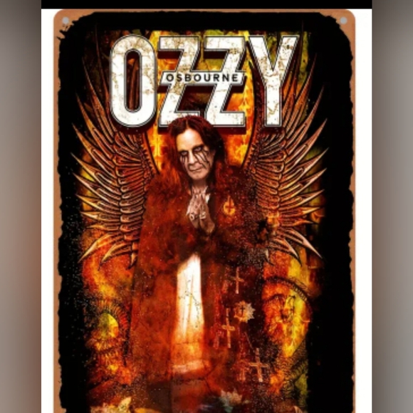 Ozzy | Wall Decor | Ozzy Decorative Tin Sign | Poshmark